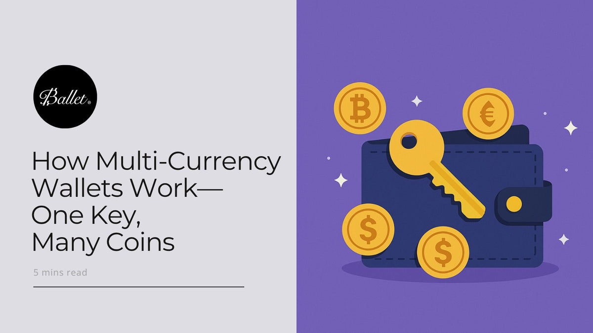 How Multi-Currency Wallets Work—One Key, Many Coins – Ballet