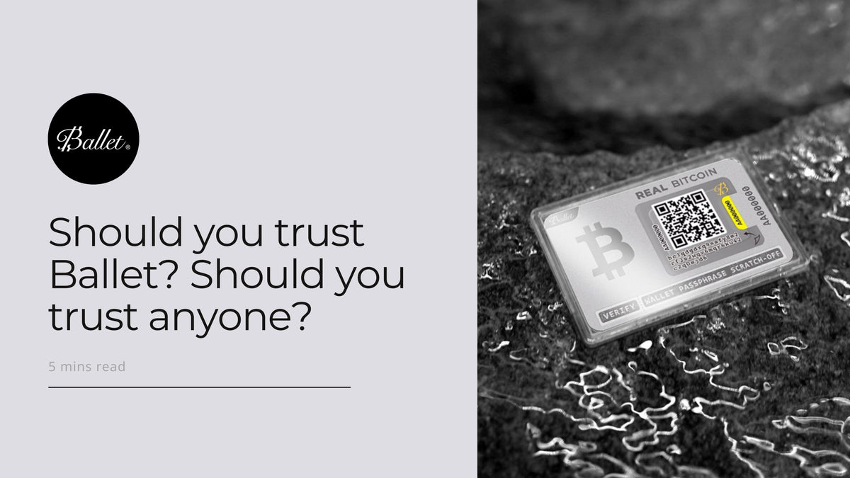 Should you trust Ballet? Should you trust anyone?