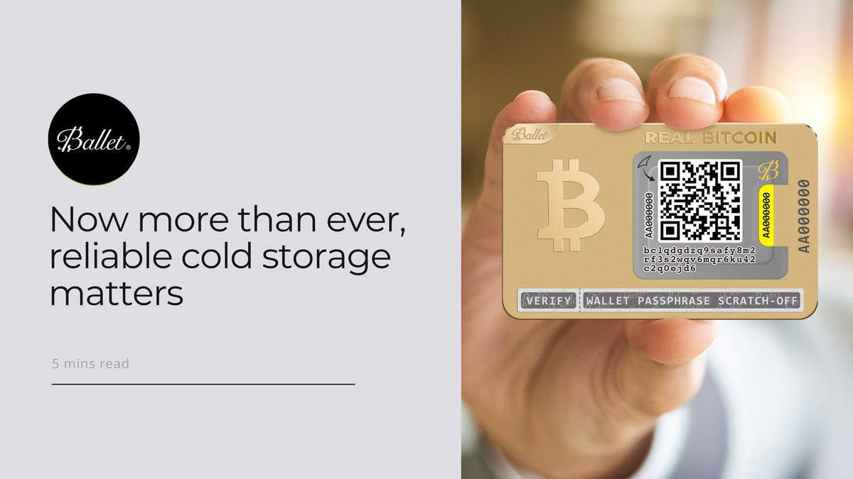 Now more than ever, reliable cold storage matters – Ballet