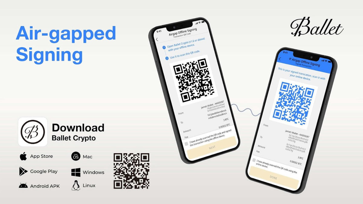 Introducing the Air-gapped Signing Function – Ballet
