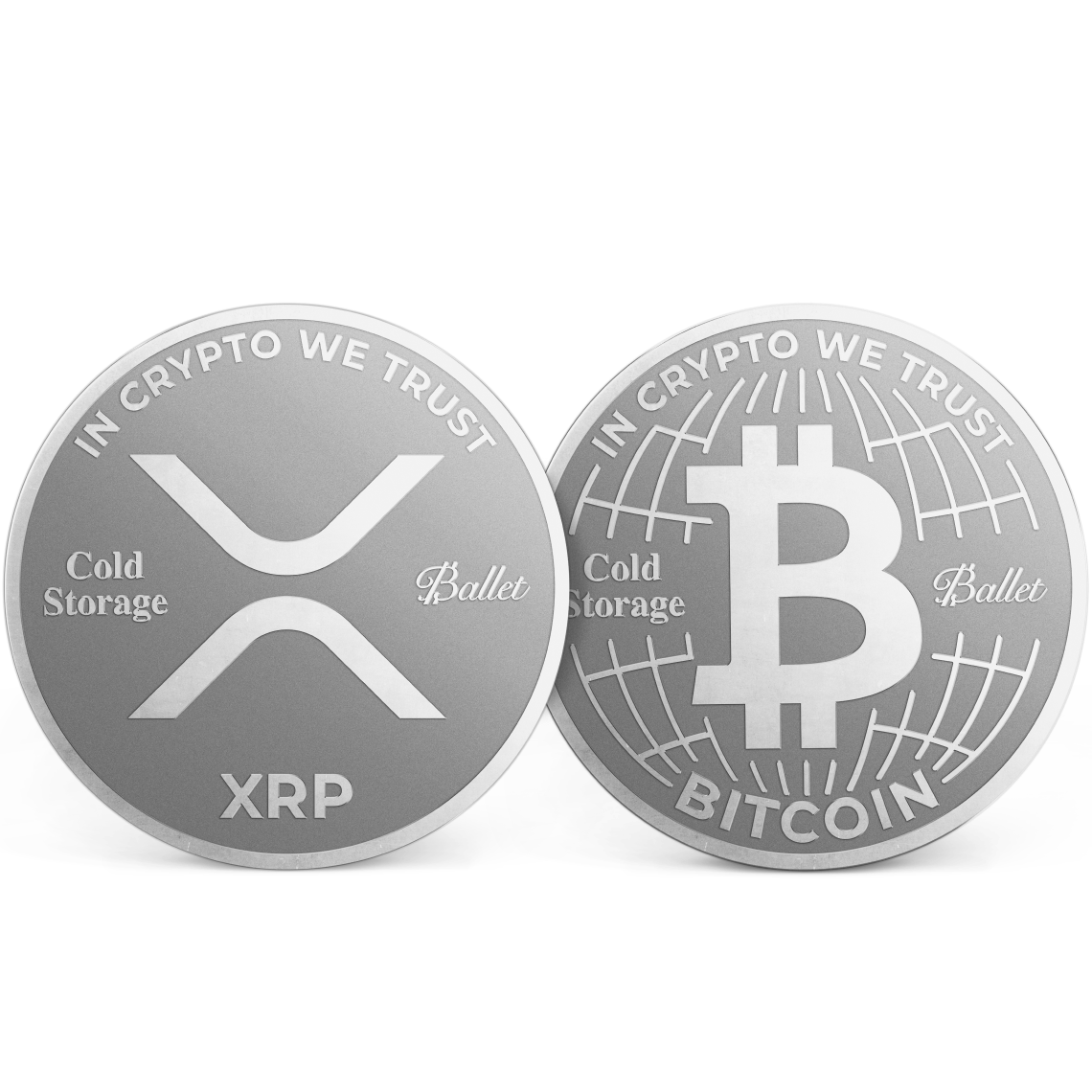Ballet Bitcoin/XRP Cold Storage Coin